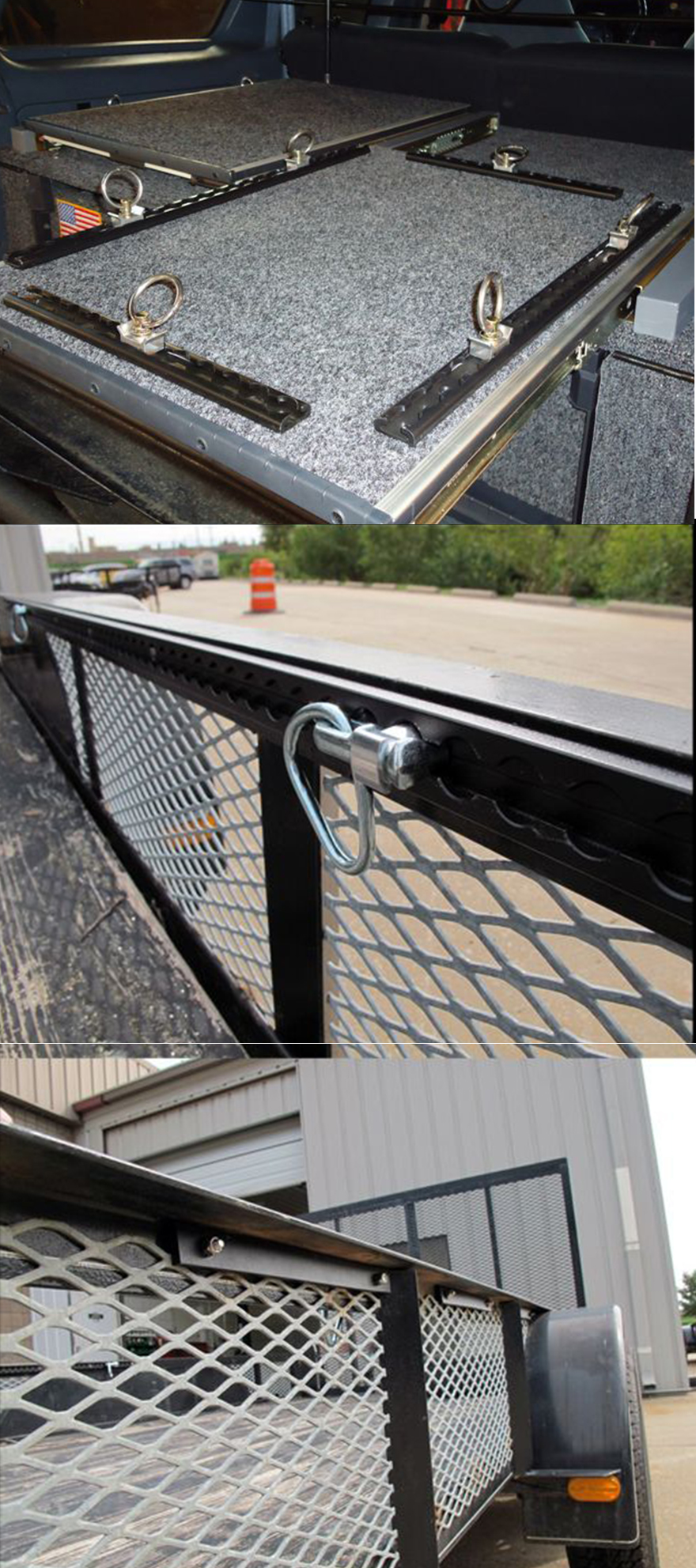 Cargo control track 601222 - Buy e-track tie-down rails, Steel cargo ...